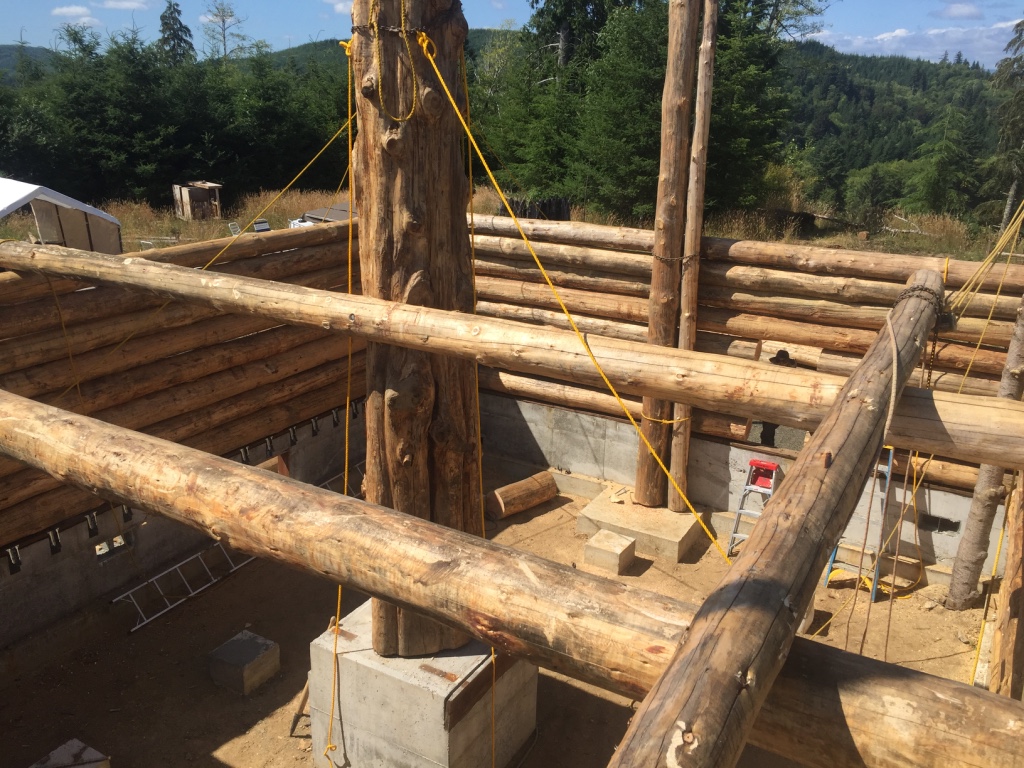 Second Floor Joyce Logs | logcabinfromscratch