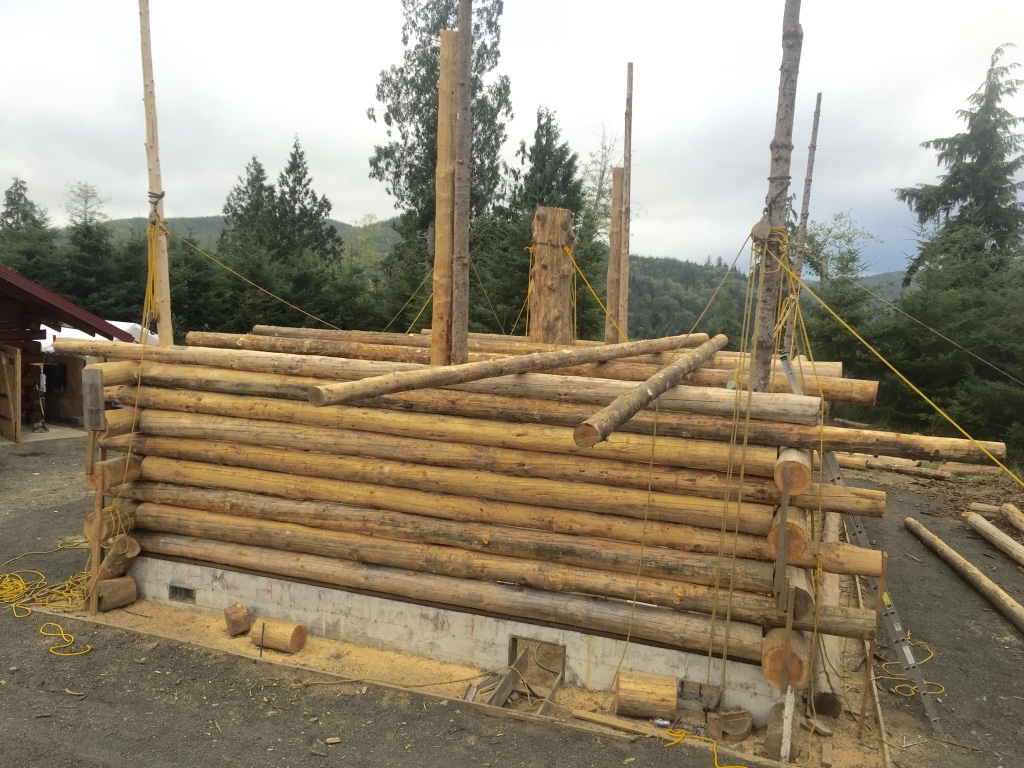 Second Floor Joyce Logs | logcabinfromscratch